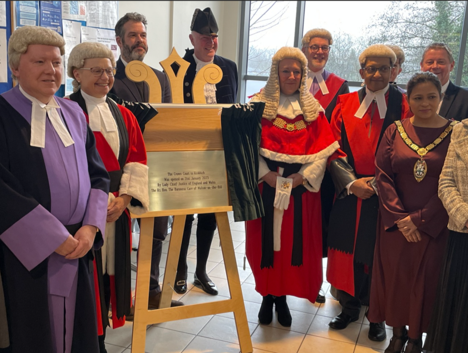 Lady Chief Justice visits new Crown Court and Law Centre in the ...
