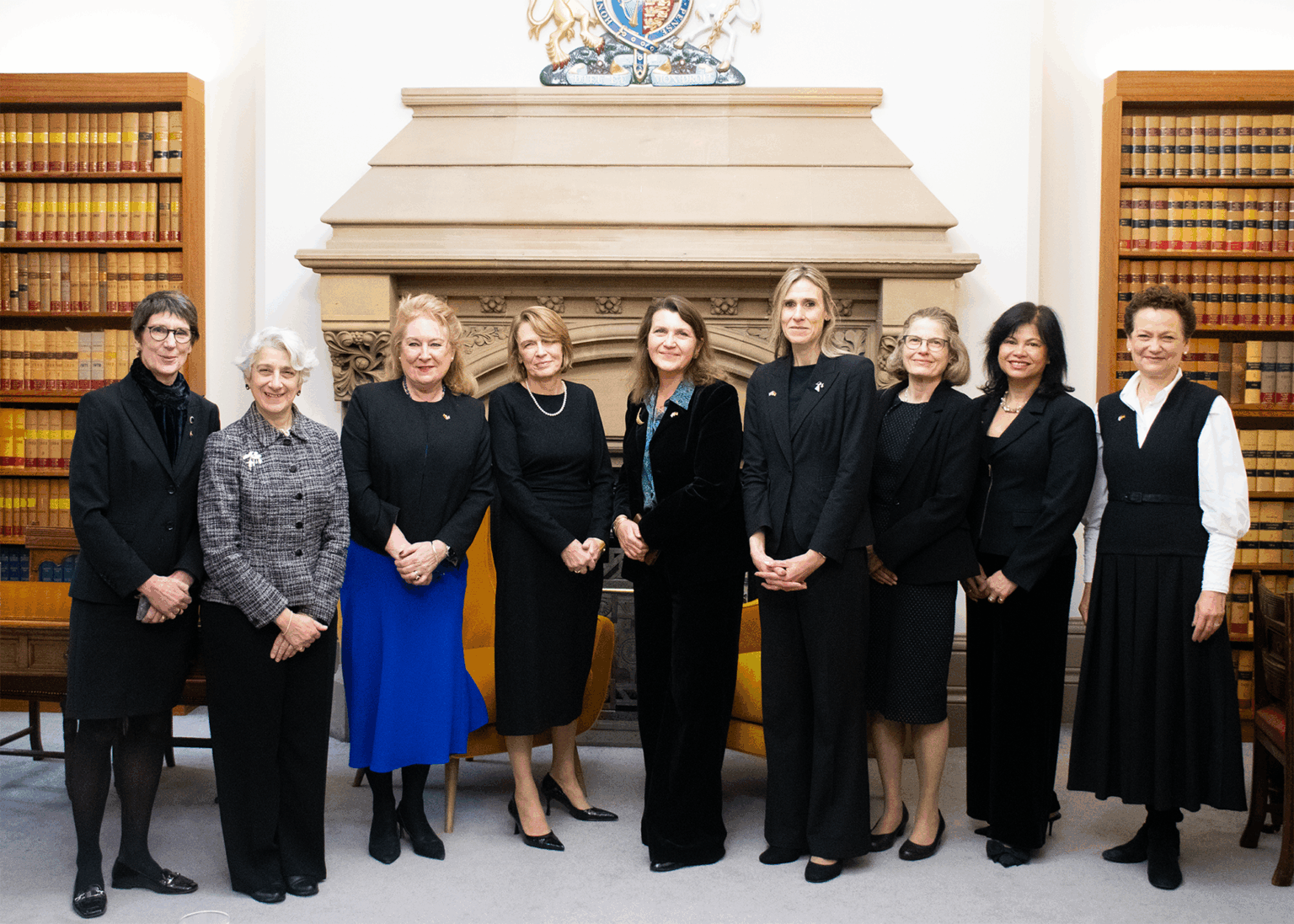 German First Lady Elke Büdenbender meets with Lady Chief Justice at ...